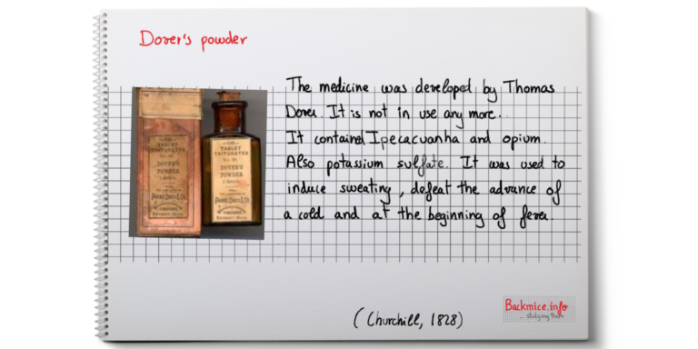Dover's powder | backmice.info