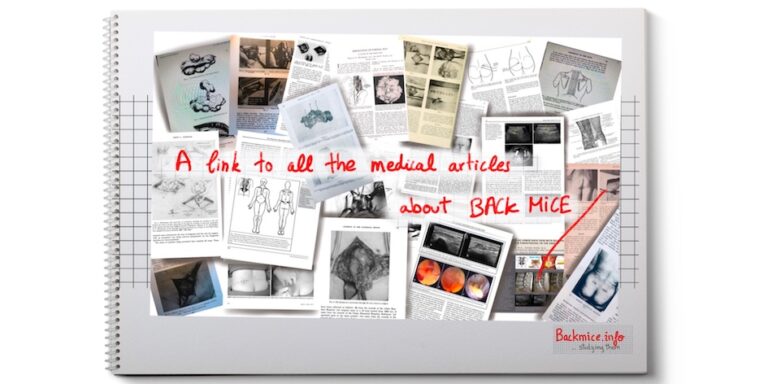 About back mice...backmice.info web, studying them! (cause of Low Back ...